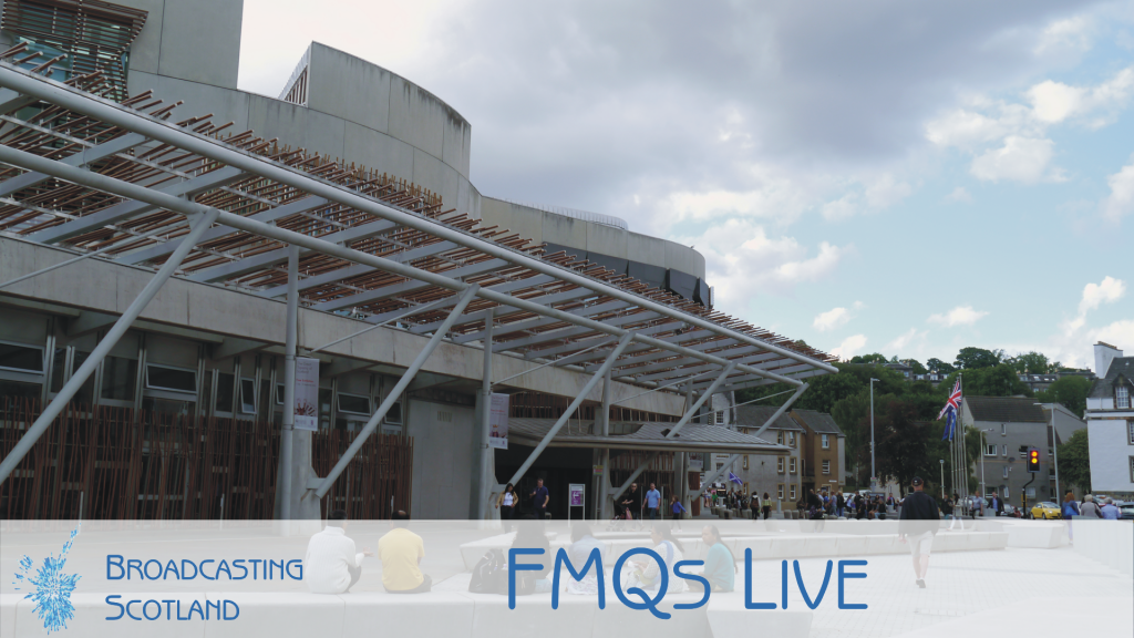 First Minister's Questions - 15/01/2026 - Broadcasting Scotland